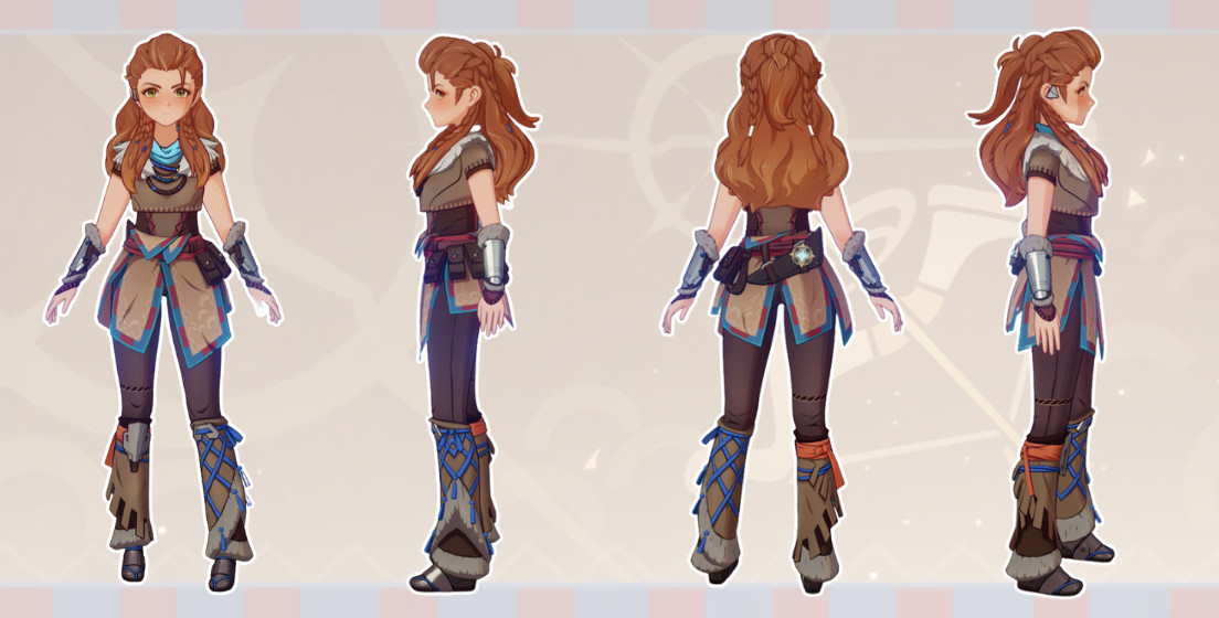 Outcasted Adventurer | Aloy Mod for Genshin Impact | GI Mods
