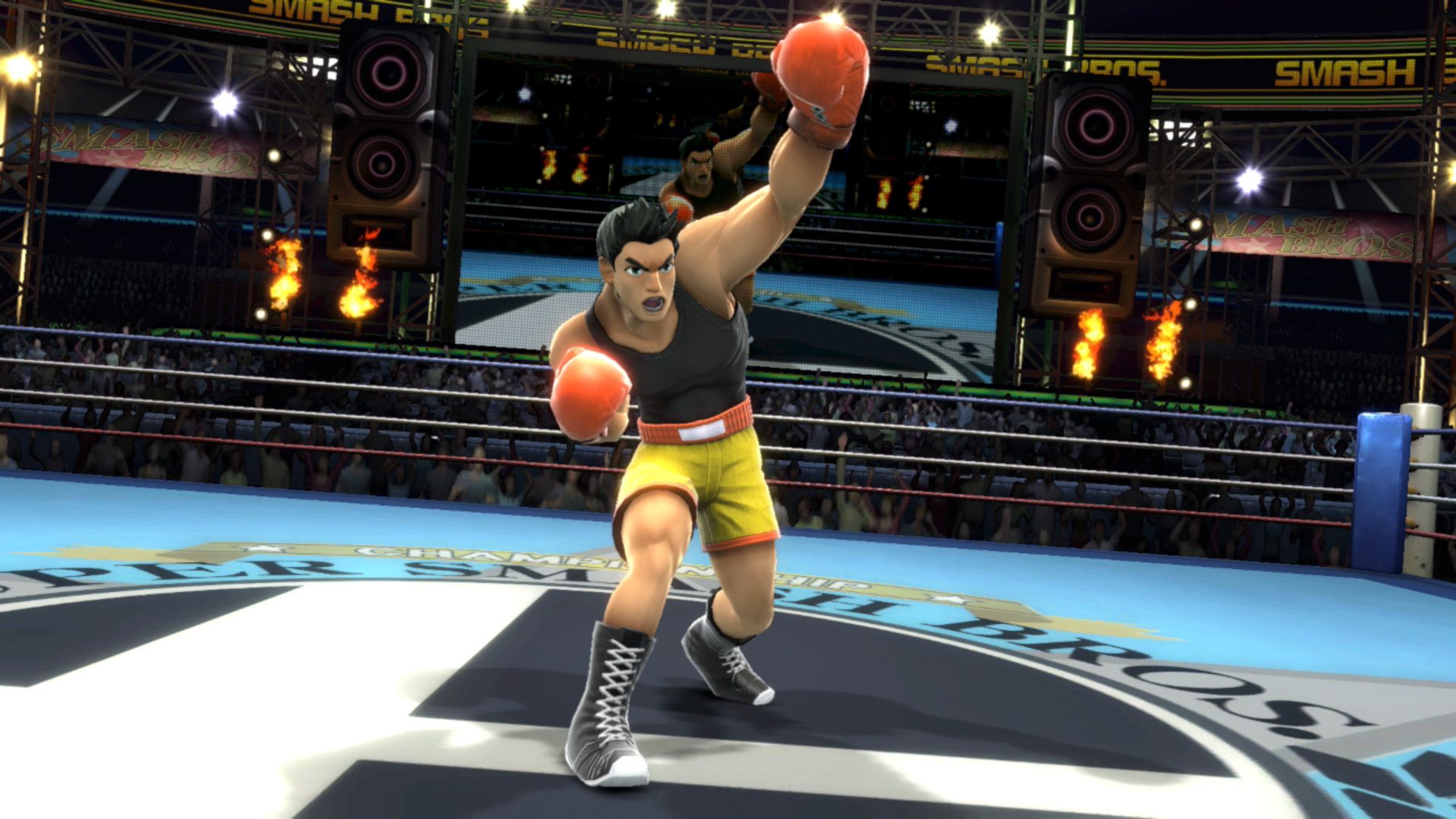 Little Mac Smash 4 Orange Recolor Mod for Super Smash Bros. Ultimate ...