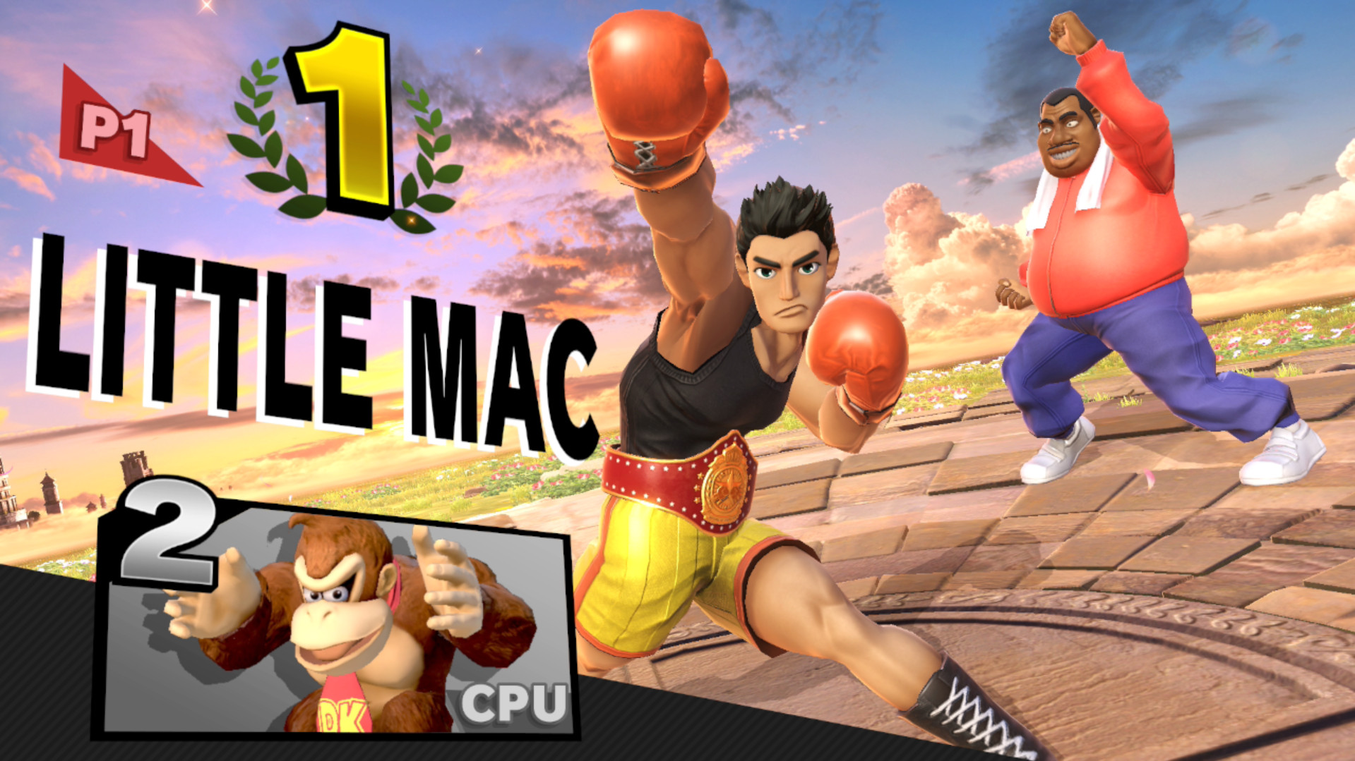 Little Mac Smash 4 Orange Recolor Mod for Super Smash Bros. Ultimate ...
