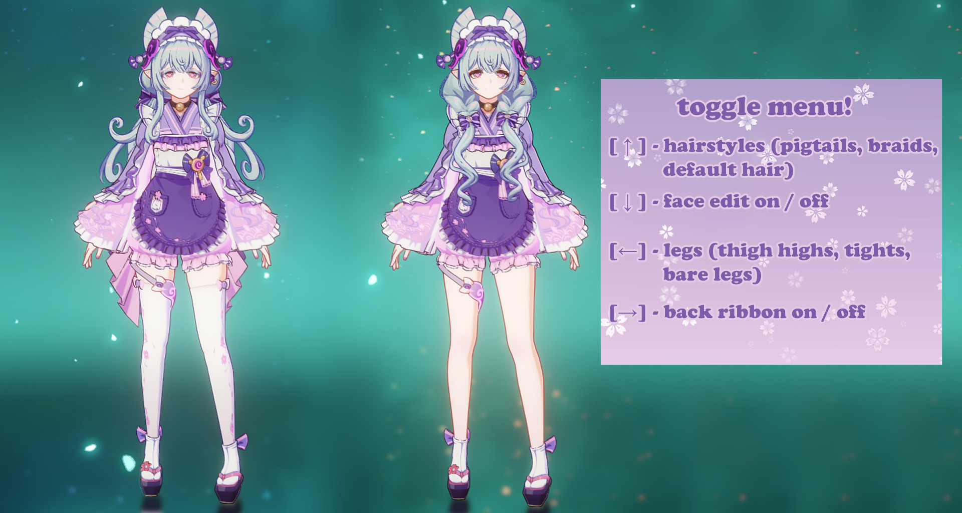 sugar plum mizuki (6 toggles + skill + weapon Mod for Genshin Impact ...