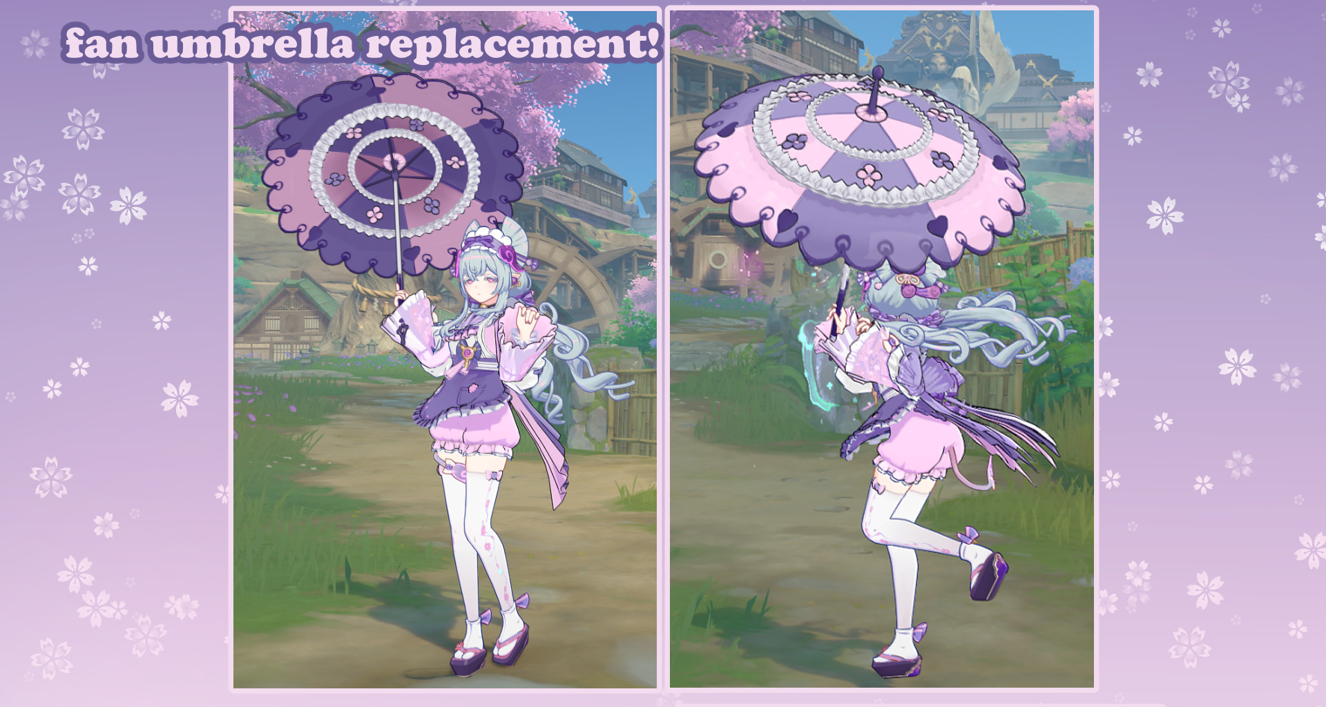 sugar plum mizuki (6 toggles + skill + weapon Mod for Genshin Impact ...