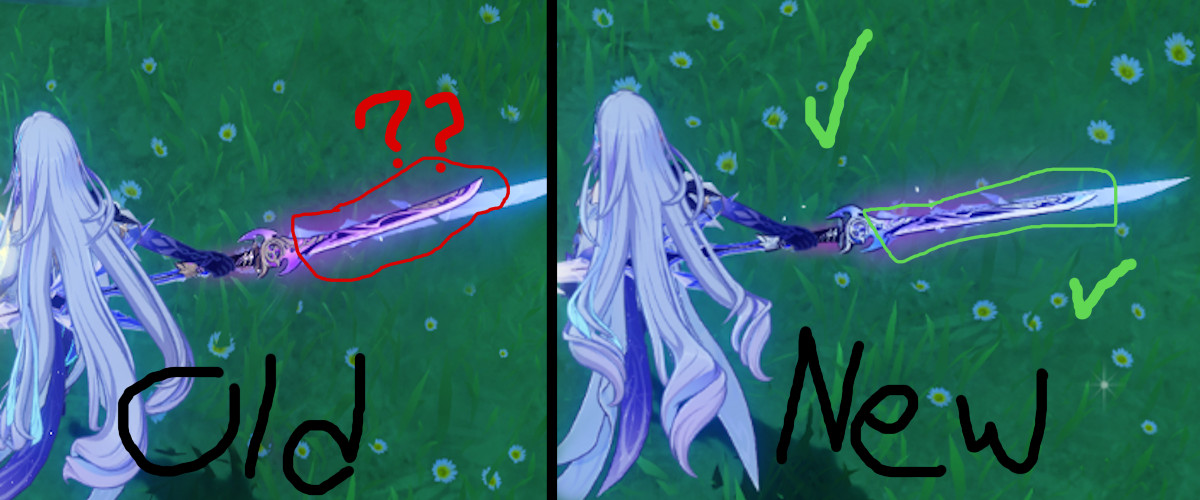 Skirk themed Mistplitter Mod for Genshin Impact | GI Mods