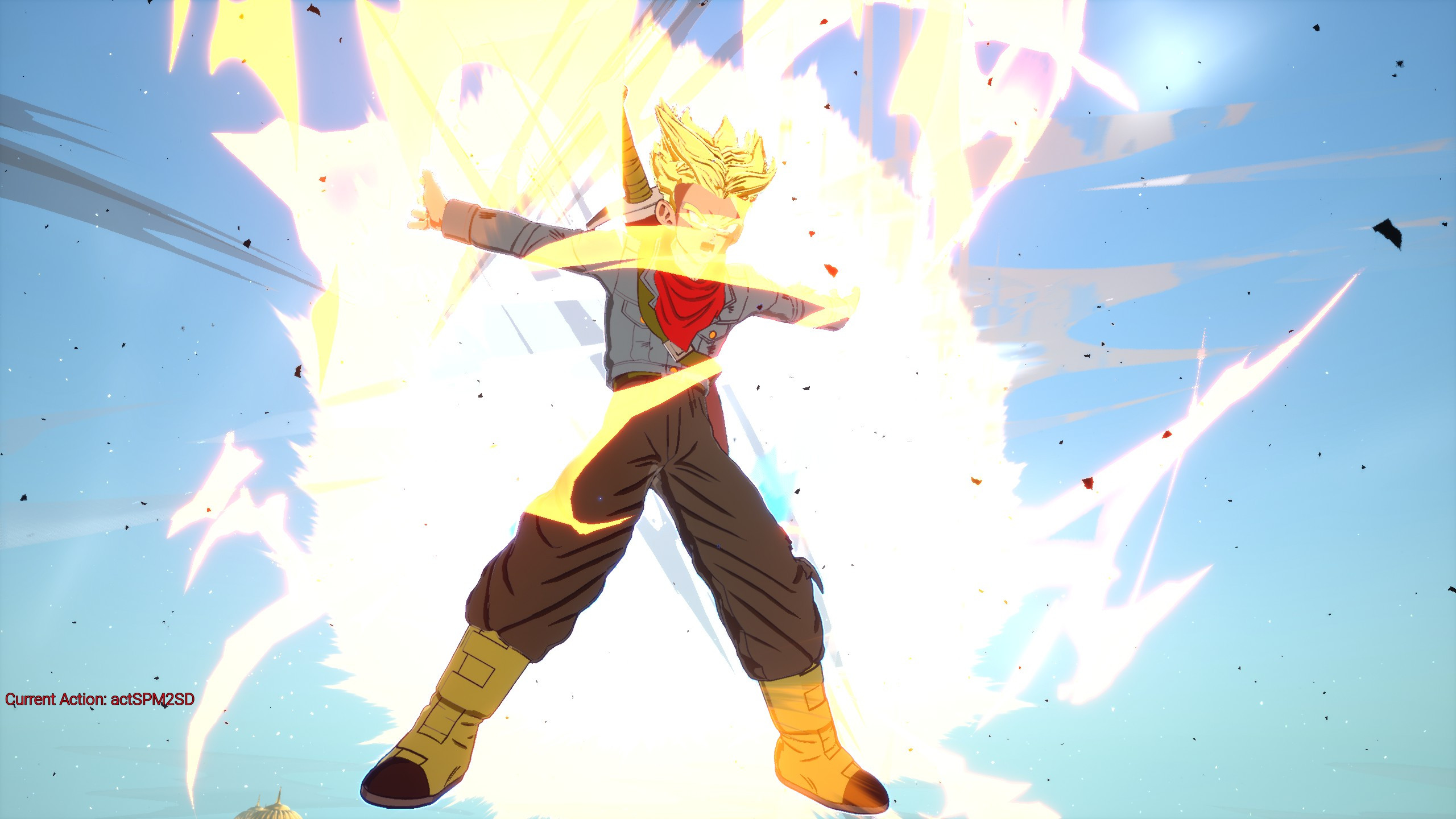 Trunks SSJ Rage Hair Revamp [Replacer] Mod for Dragon Ball: Sparking ...
