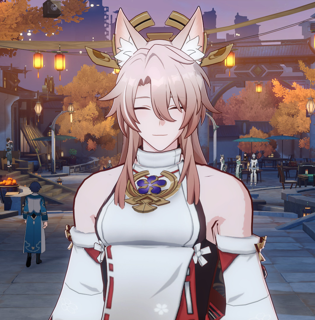 Shrine Maiden Jiaoqiu Mod for Honkai Star Rail | HSR Mods