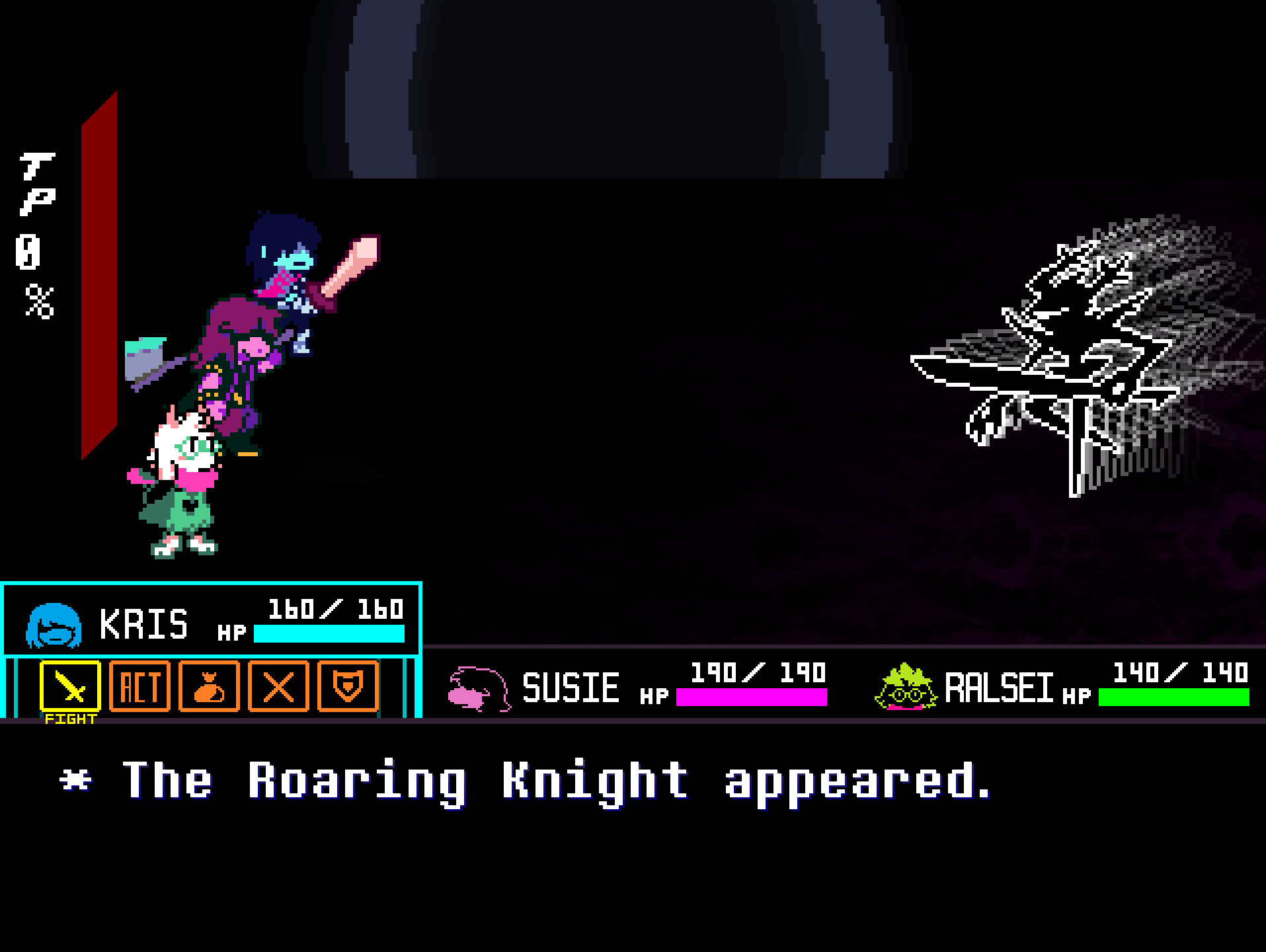 Deltarune Chapter 3: Easier Roaring Knight Patch Mod for Deltarune | DR ...
