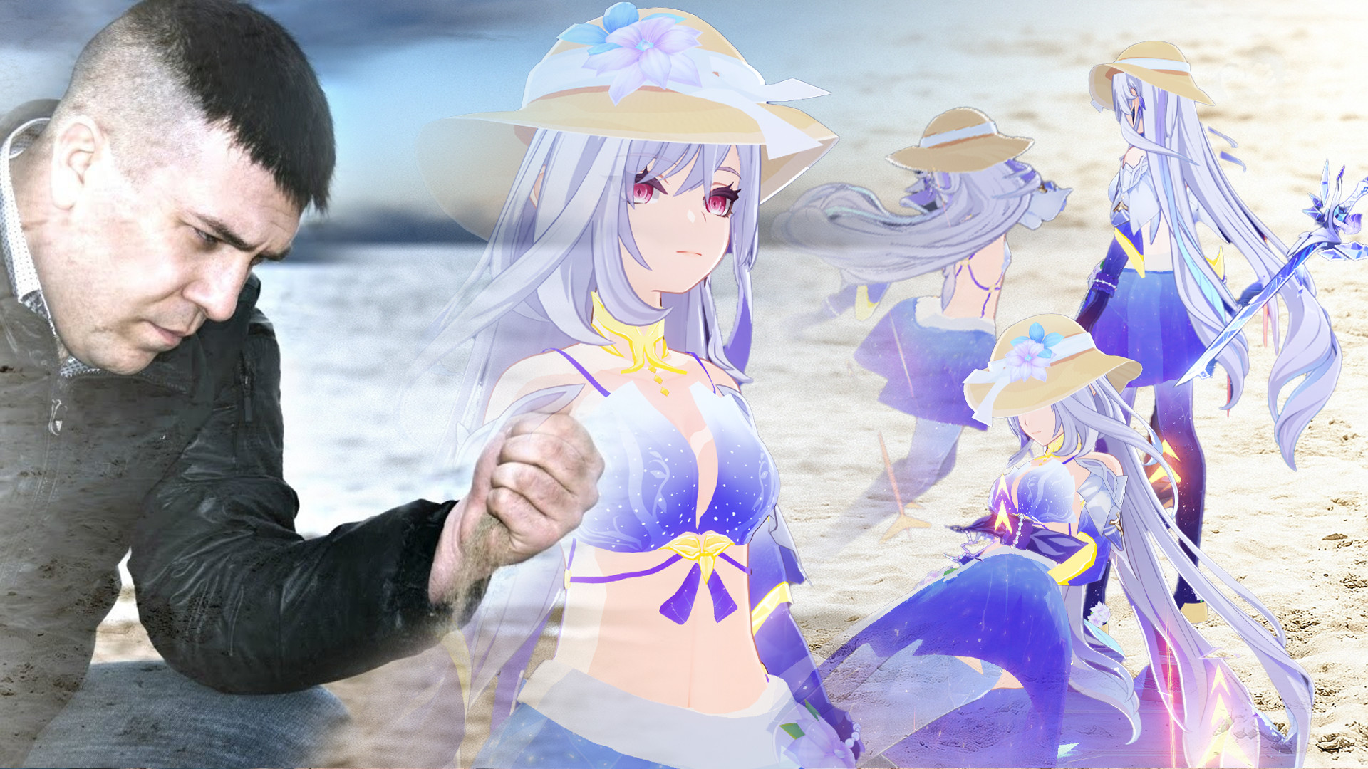 Summer Skirk (SFW) Mod for Genshin Impact | GI Mods