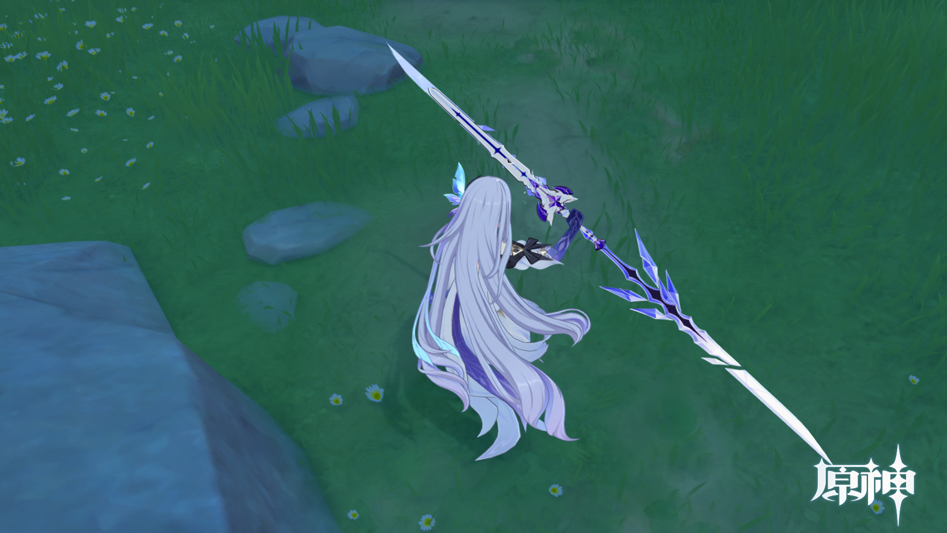 for Skirk, The Black Sword Recolor Mod for Genshin Impact | GI Mods