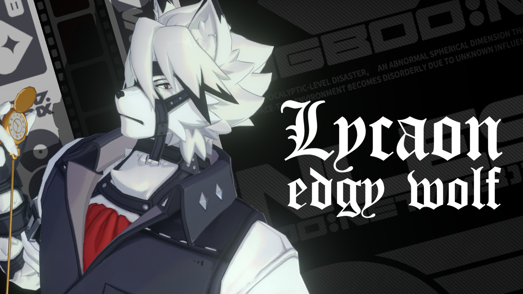 Edgy wolf Lycaon Mod for Zenless Zone Zero | ZZZ Mods