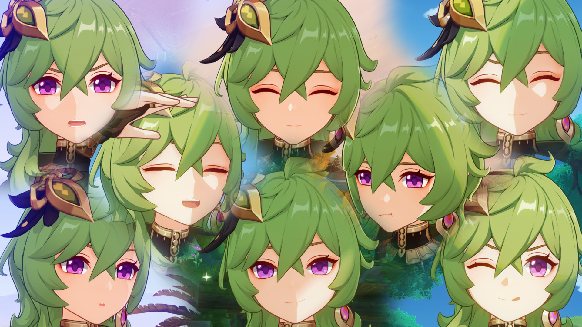 Collei Facial Expressions Mod for Genshin Impact | GI Mods