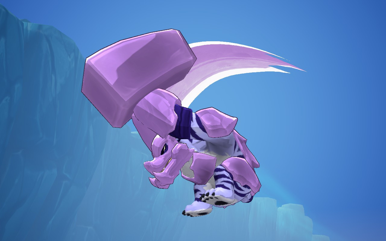 Blue & Purple Striped Etalus Mod for Rivals of Aether II | ROA2 Mods