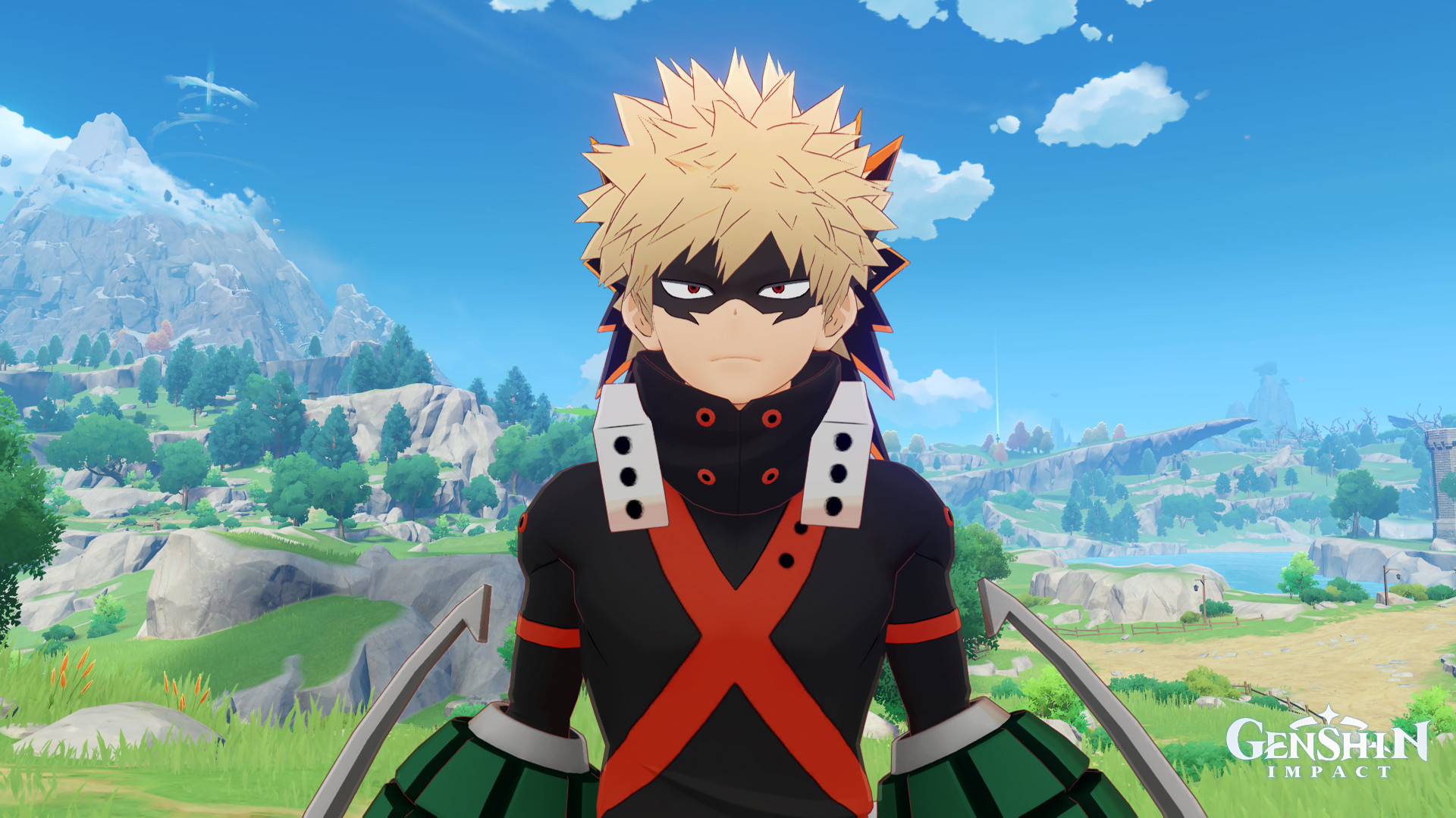Katsuki Bakugo Mod for Genshin Impact | GI Mods