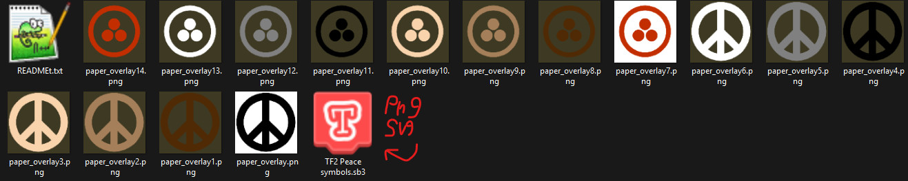 TF2 Peace symbols Mod for Team Fortress 2 | TF2 Mods