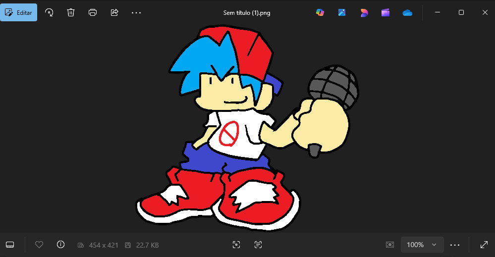 The 7574th Boyfriend Reskin Mod for Friday Night Funkin' | FNF Mods