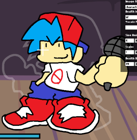 The 7574th Boyfriend Reskin Mod for Friday Night Funkin' | FNF Mods