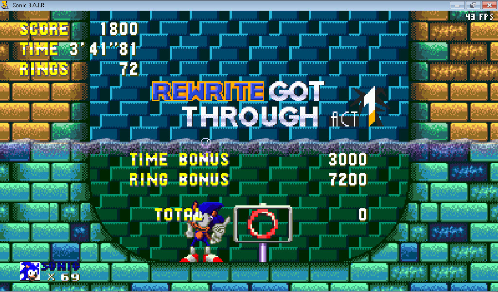 extra slot rewite sonic Mod for Sonic 3 A.I.R. | S3AIR Mods