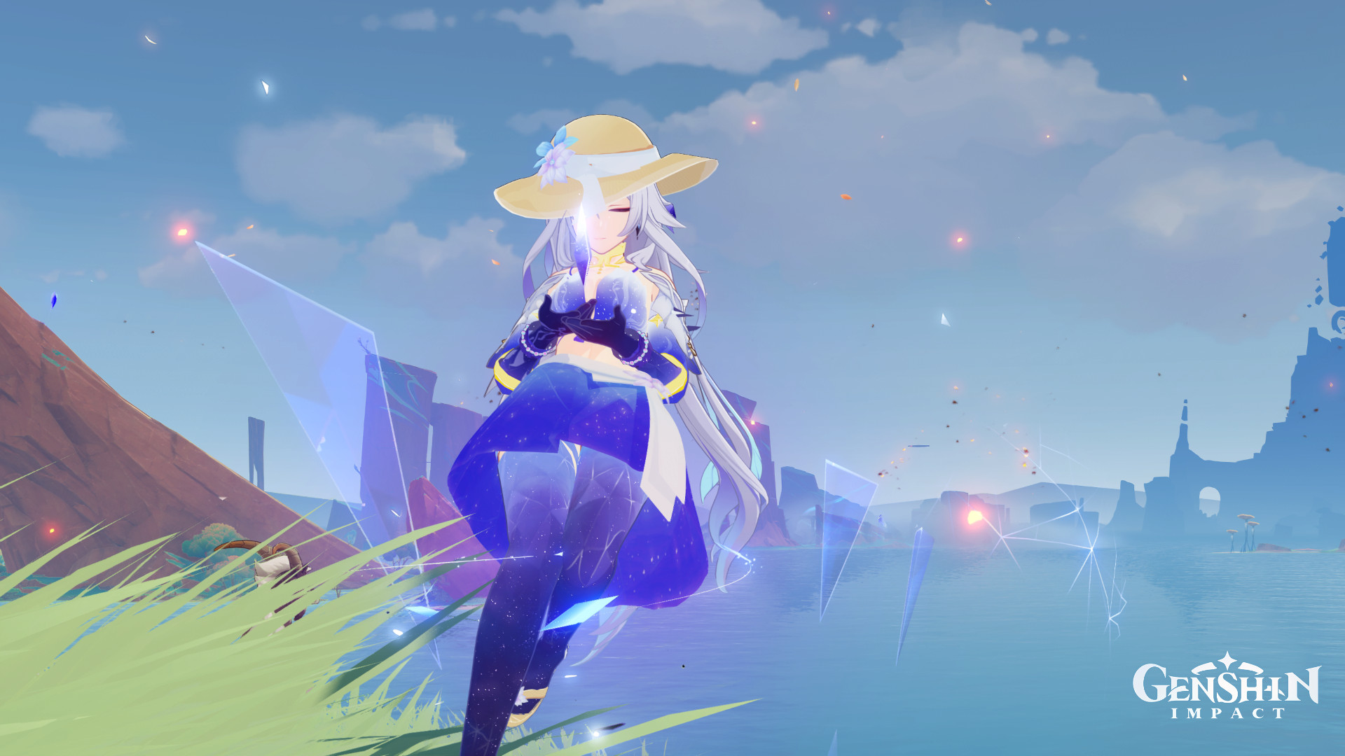 Summer Skirk (SFW) Mod for Genshin Impact | GI Mods