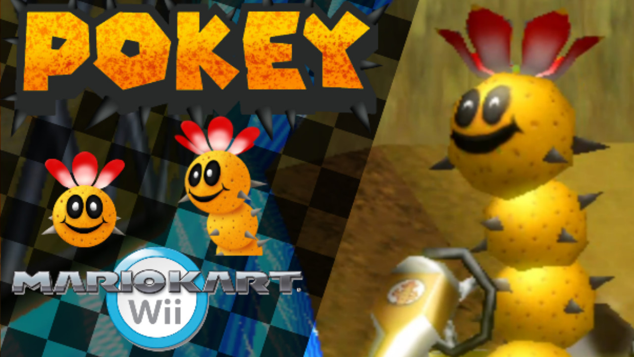 Playable Pokey in Mario Kart Wii Mod for Mario Kart Wii | MKWii Mods