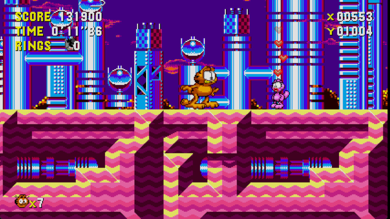 Garfield CD Mod for Sonic CD (2011) | SCD Mods