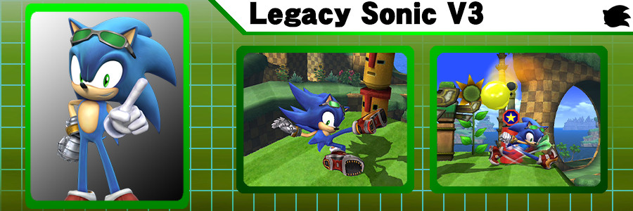 Legacy Sonic V3 Mod for Super Smash Bros. Brawl | Brawl Mods