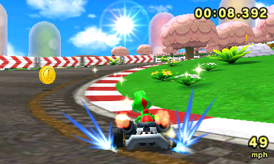 SM64 Yoshi Mod for Mario Kart 7 | MK7 Mods