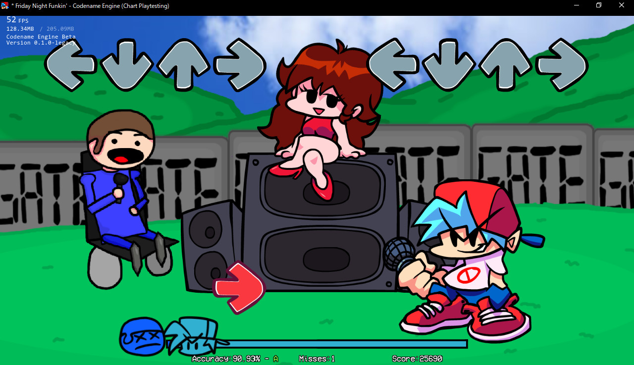 Vs Dave beta-2 but in CODENAME ENGINE!?!?!? Mod for Friday Night Funkin ...