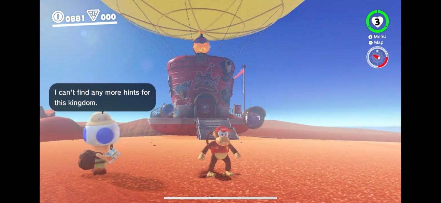 Diddy Kong Odyssey By: xiseno Mod for Super Mario Odyssey | SMO Mods