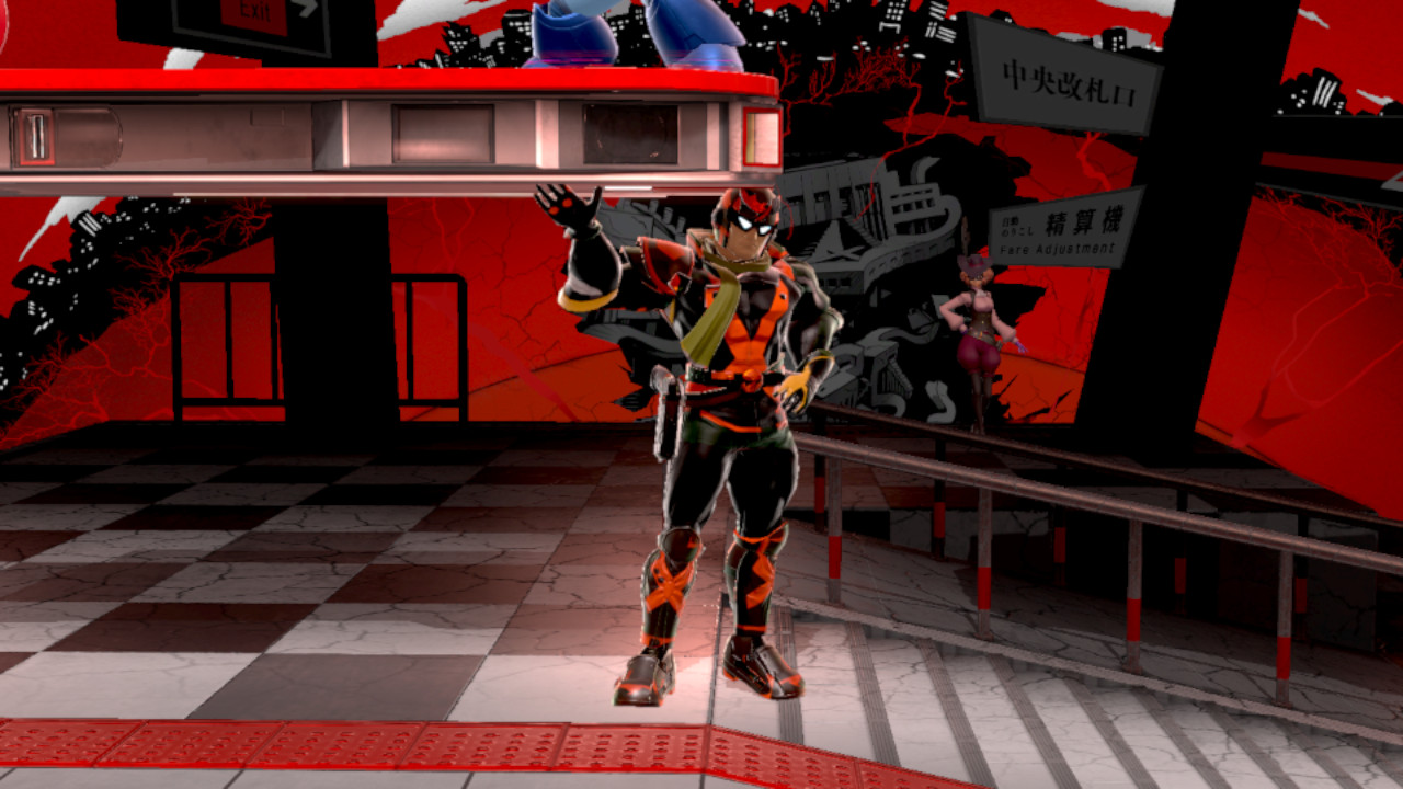 Bakugo Based Captain Falcon Mod for Super Smash Bros. Ultimate | SSBU Mods