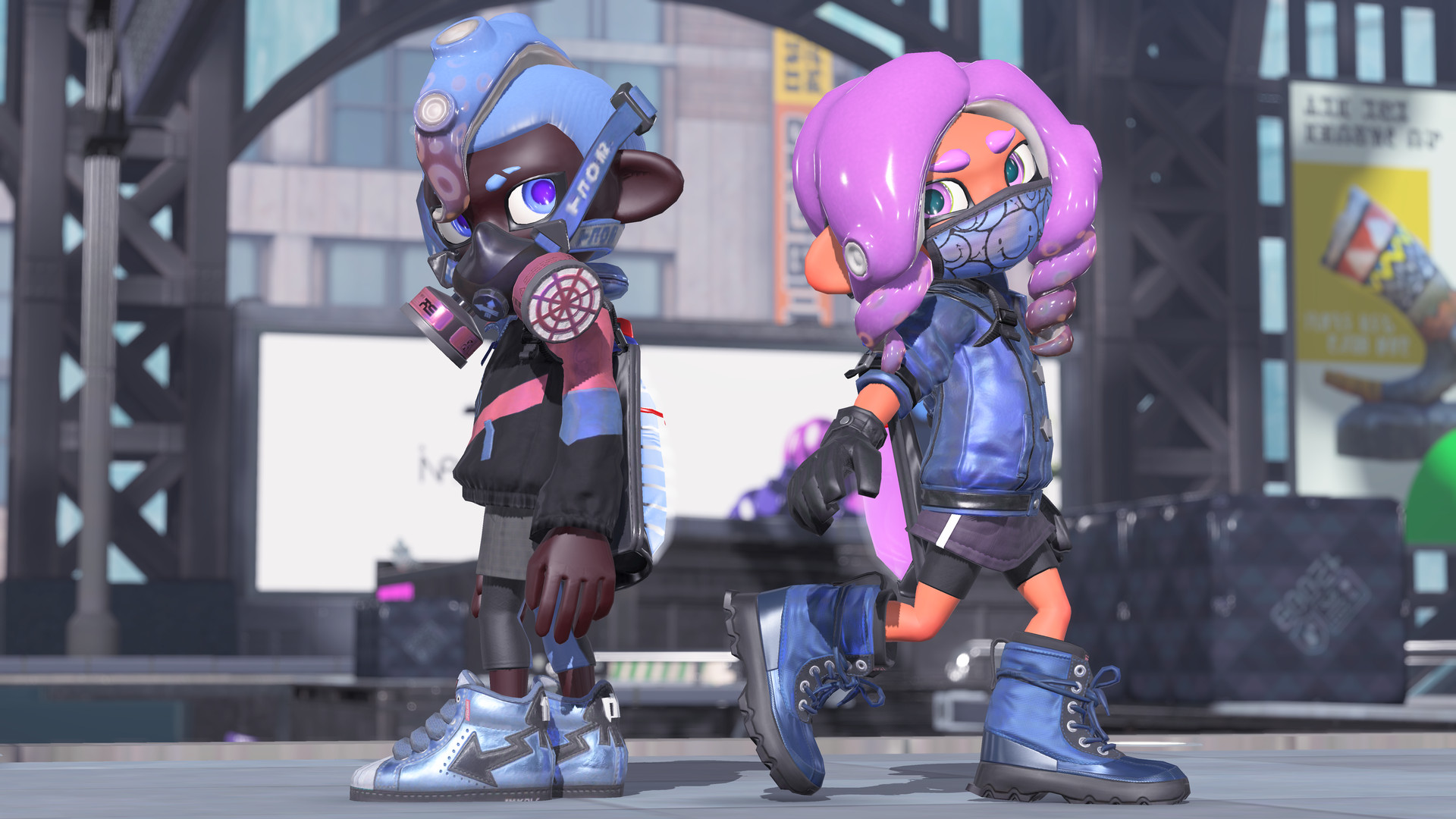 Dark Iridescence Set Mod for Splatoon 3 | Splatoon 3 Mods