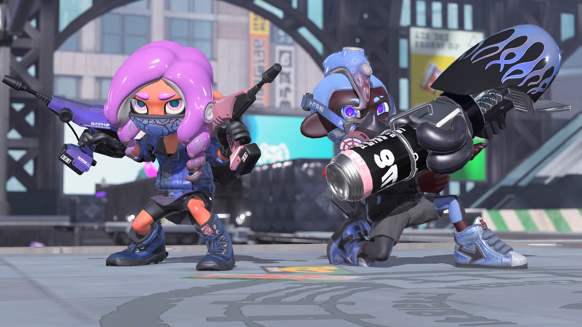 Dark Iridescence Set Mod for Splatoon 3 | Splatoon 3 Mods