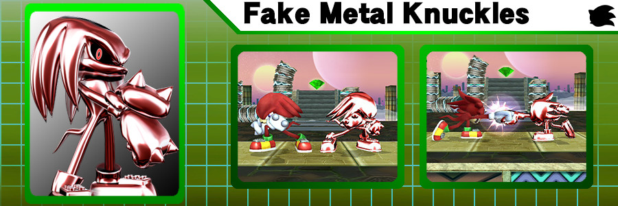 Fake Metal Knuckles Mod for Super Smash Bros. Brawl | Brawl Mods
