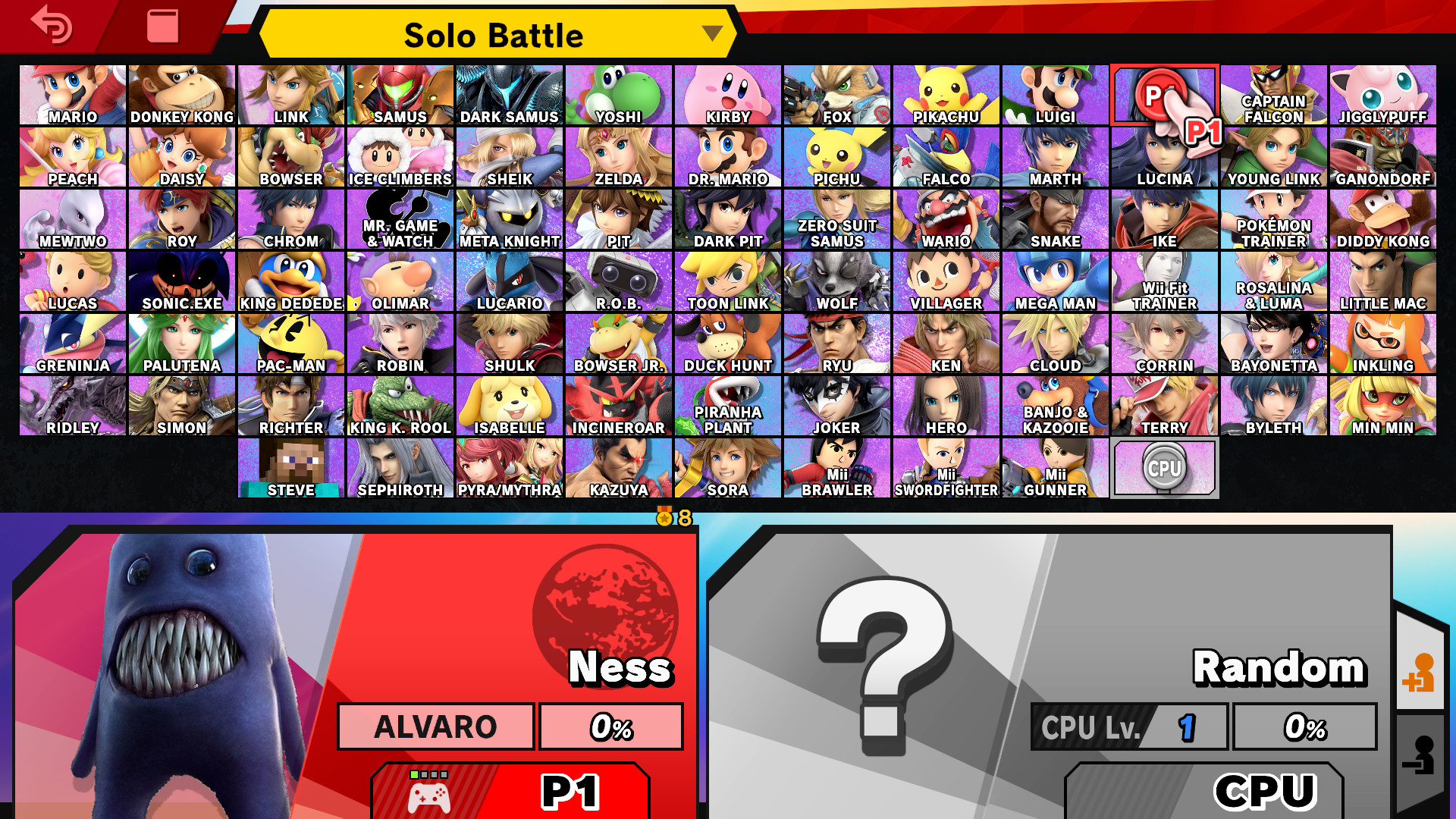 Fuwatti (Ao Oni) Mod for Super Smash Bros. Ultimate | SSBU Mods