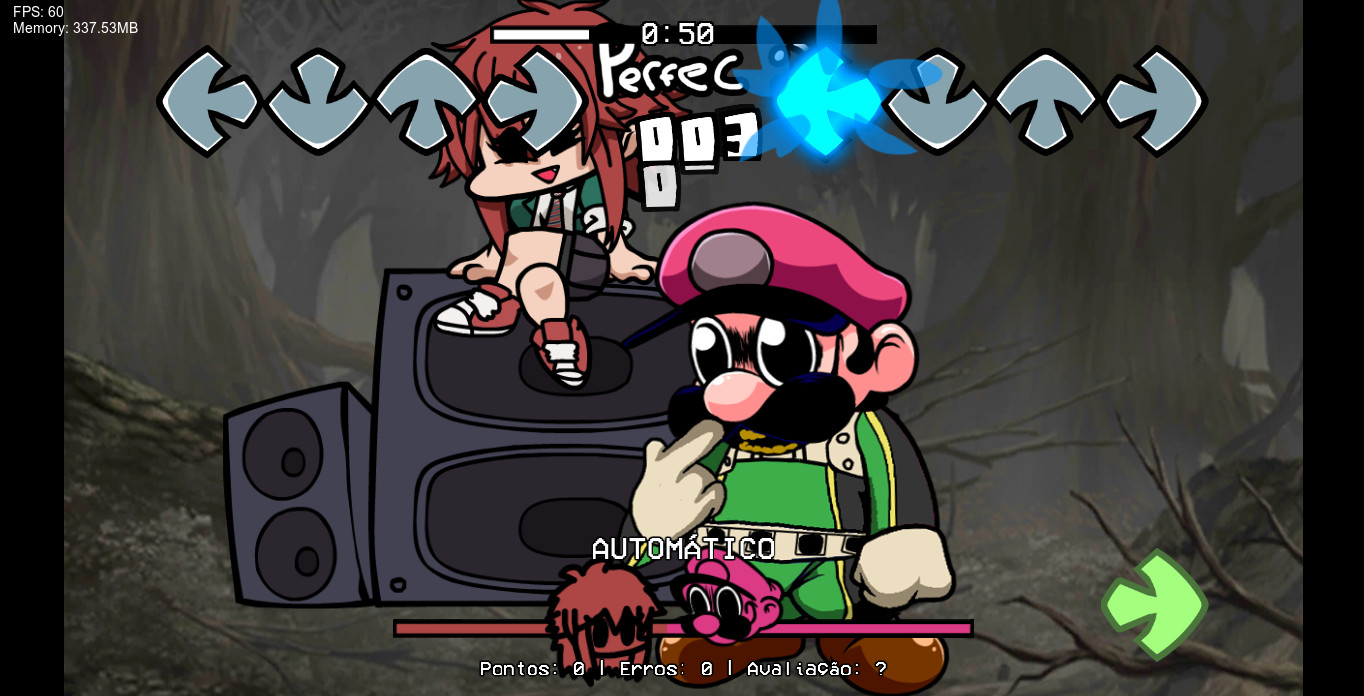 Playable Turmoil Wearing Tsuyu's Costume Mod for Friday Night Funkin ...