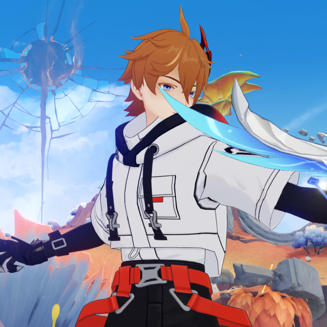 Red Devil Tartaglia Mod for Genshin Impact | GI Mods