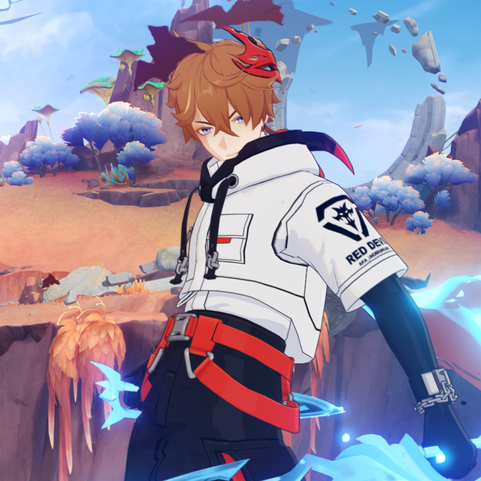 Red Devil Tartaglia Mod for Genshin Impact | GI Mods