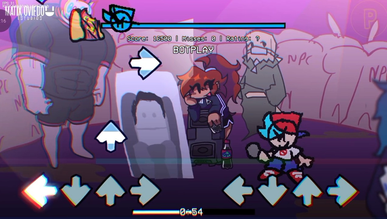 Arg Rumble V2 but Every Turn a Different Characte Mod for Friday Night ...