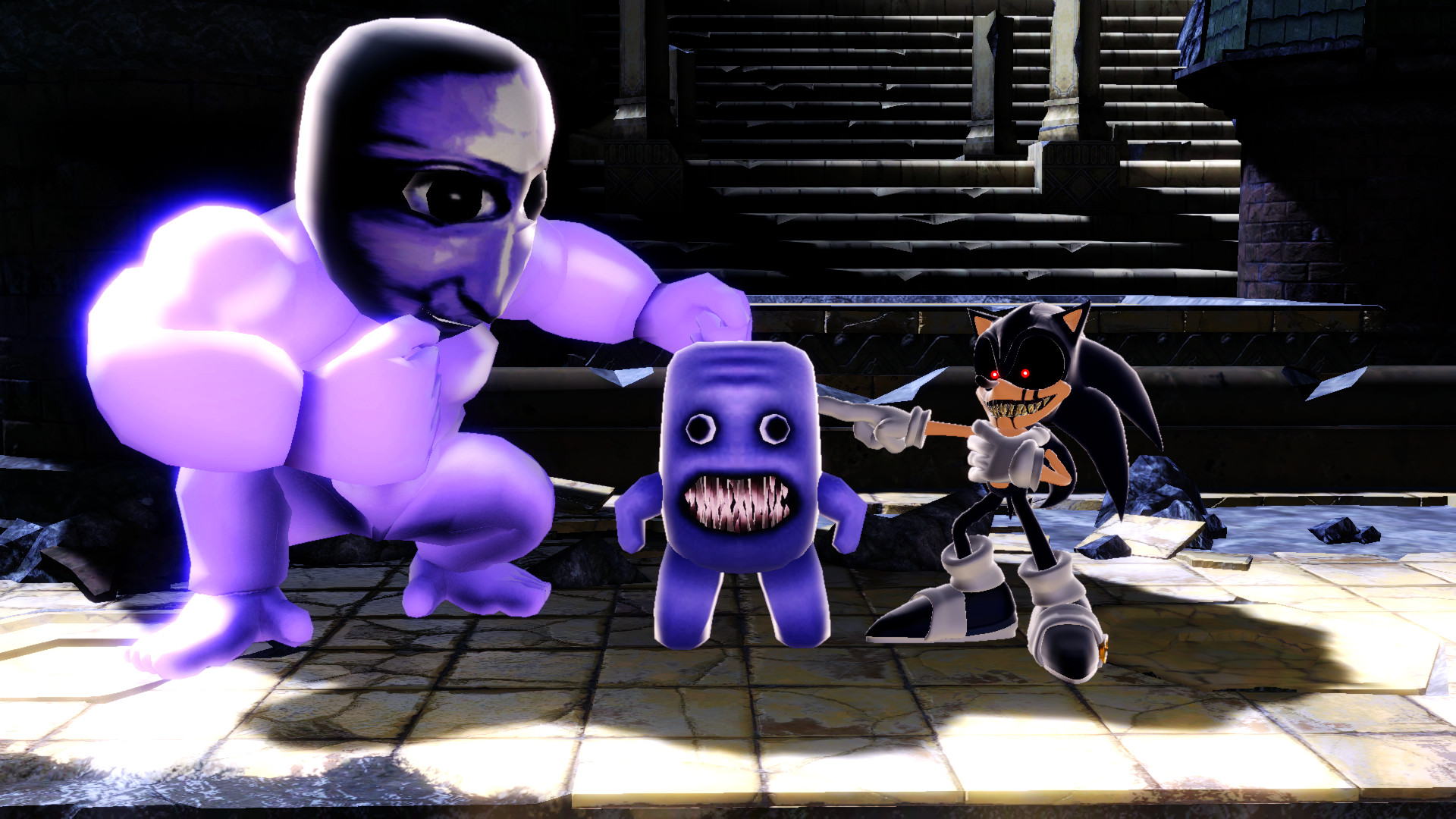 [SENSITIVE CONTENT] 2011X (Sonic.EXE Remake) Mod for Super Smash Bros ...