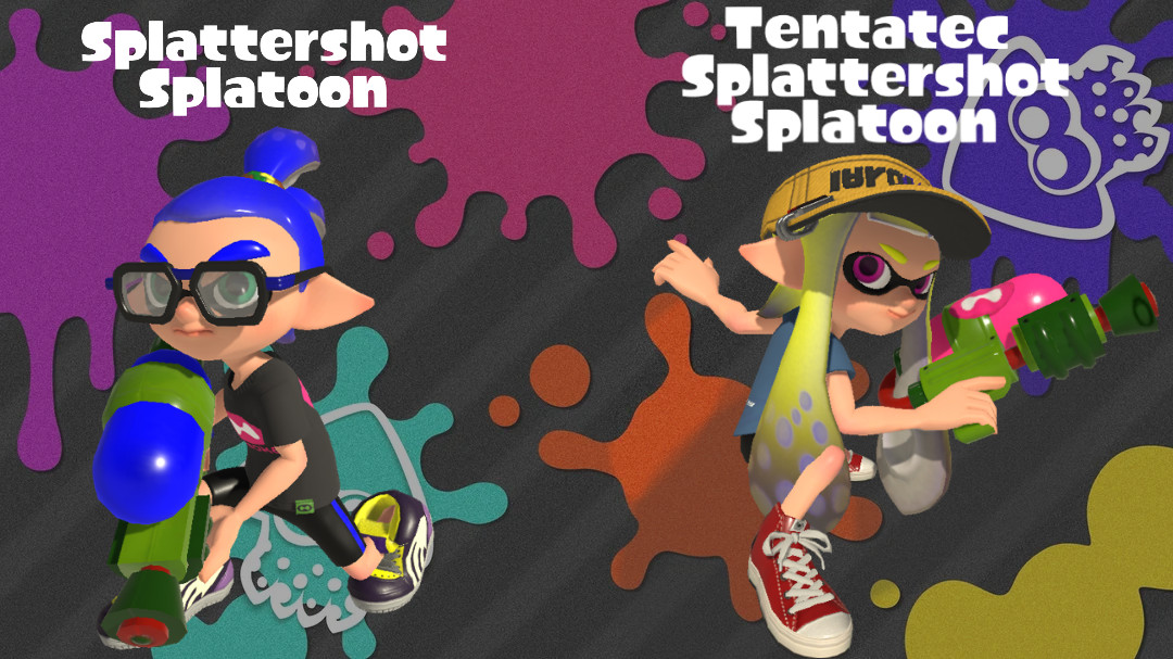 Original Splattershots (splatoon 3 mod) Mod for Splatoon 3 | Splatoon 3 ...