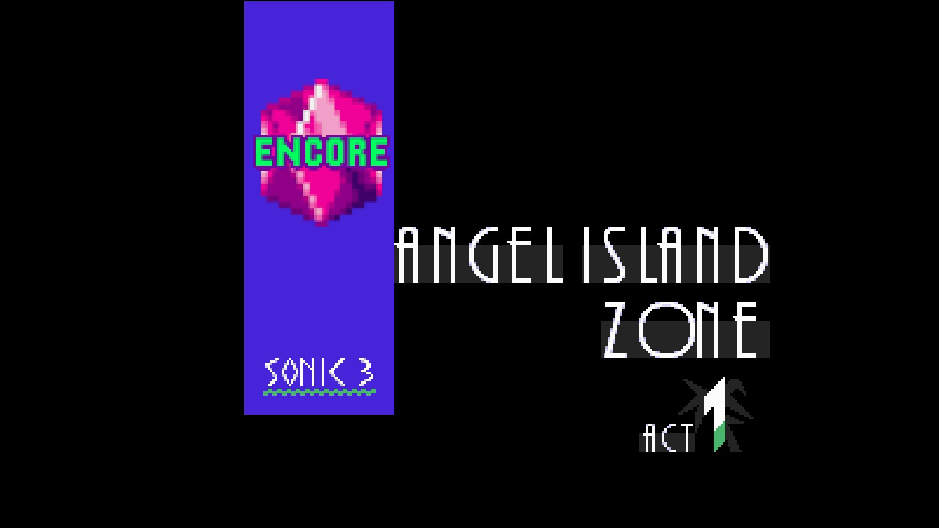 Title Card Elements for CZS Encore Mod for Sonic 3 A.I.R. | S3AIR Mods