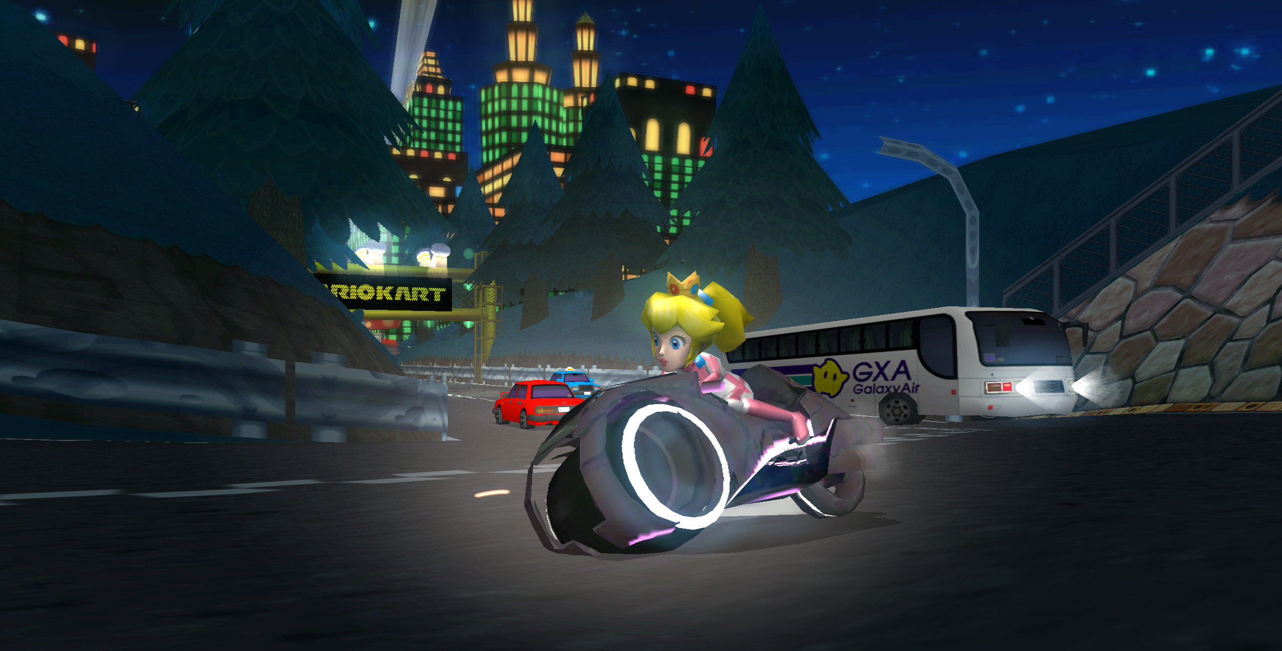 TRON Lightcycle for the Mach Bike Mod for Mario Kart Wii | MKWii Mods