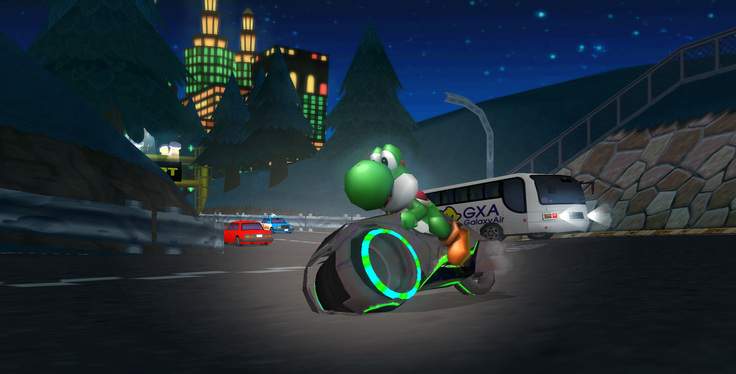 TRON Lightcycle for the Mach Bike Mod for Mario Kart Wii | MKWii Mods