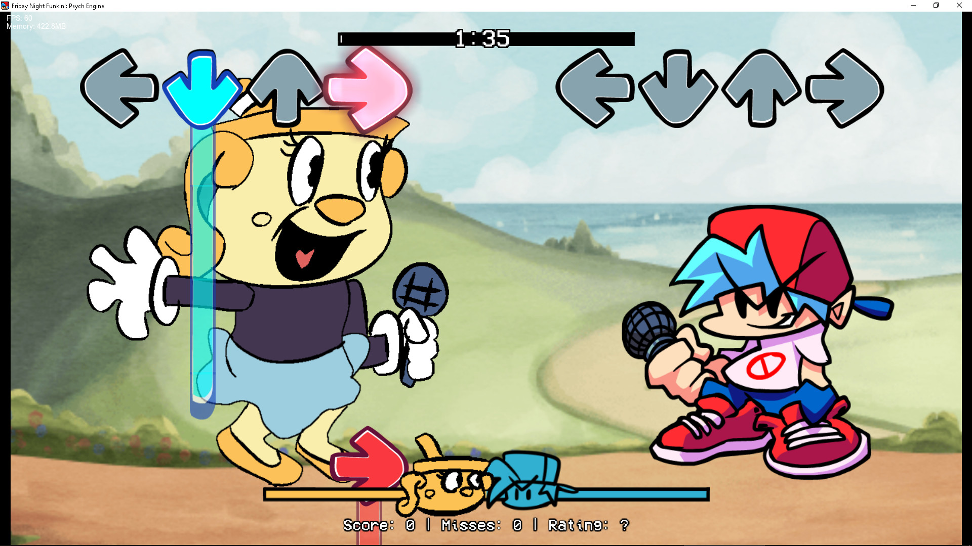 Cuphead In Funkin' Mod for Friday Night Funkin' | FNF Mods