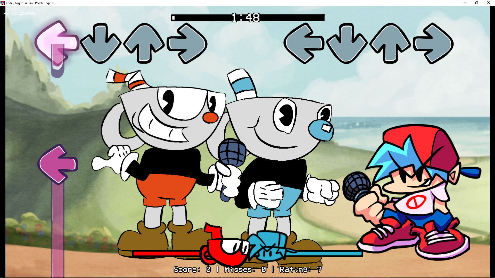 Cuphead In Funkin' Mod for Friday Night Funkin' | FNF Mods