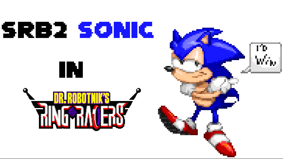 SRB2 Sonic in Ring Racers Mod for Dr. Robotnik's Ring Racers | DRRR Mods