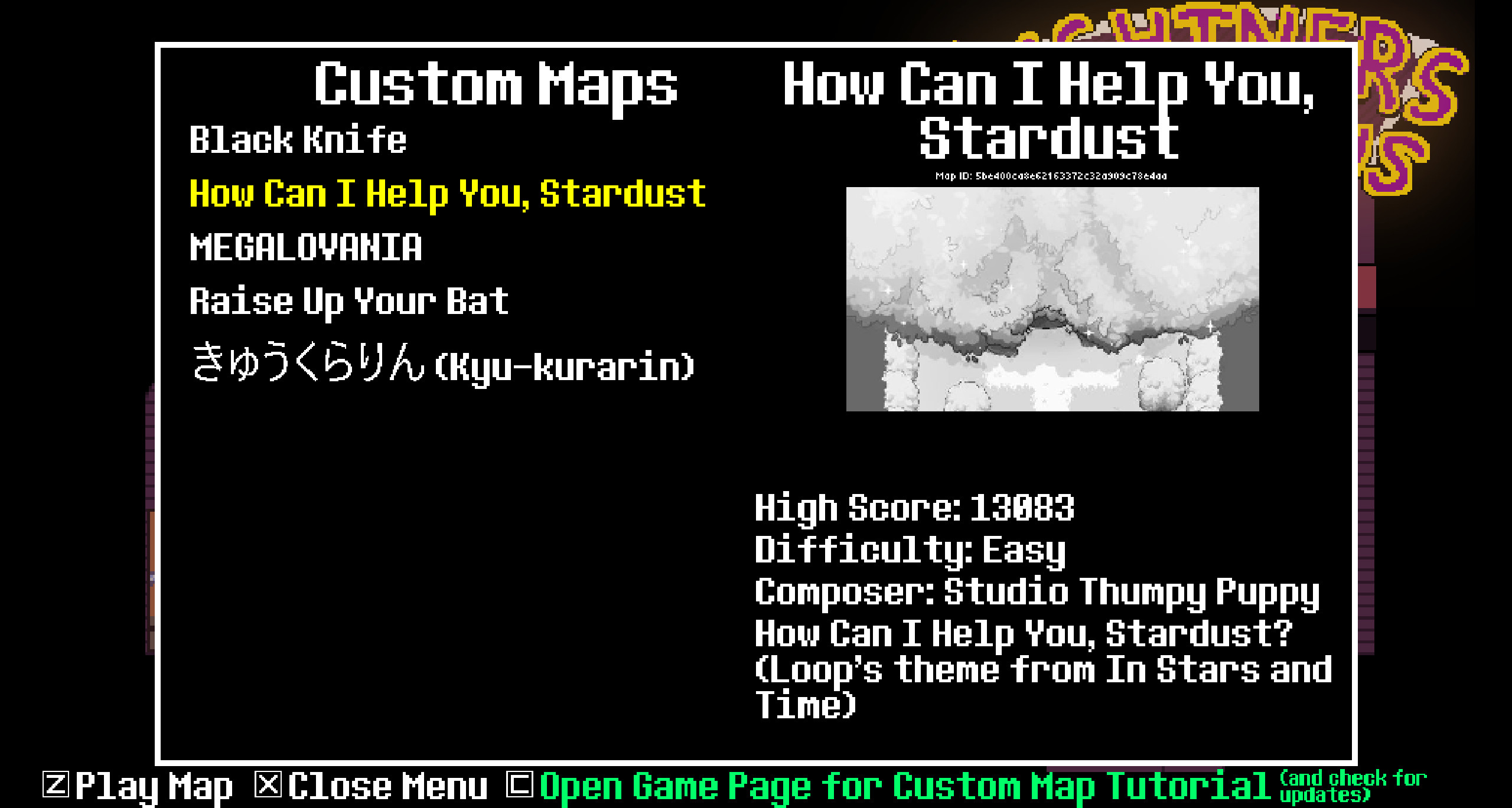 How Can I Help You, Stardust? (Loop's Theme) Mod for Deltarune: Lightners Live Plus | D:LLP Mods