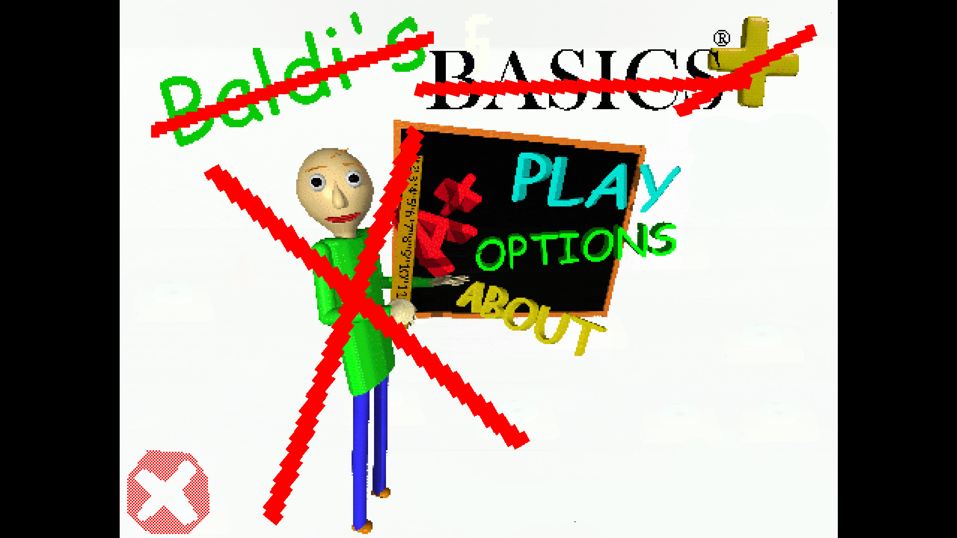 Not Baldi's, Not Basics and not Plus at all Mod for Baldi's Basics | Baldi Mods