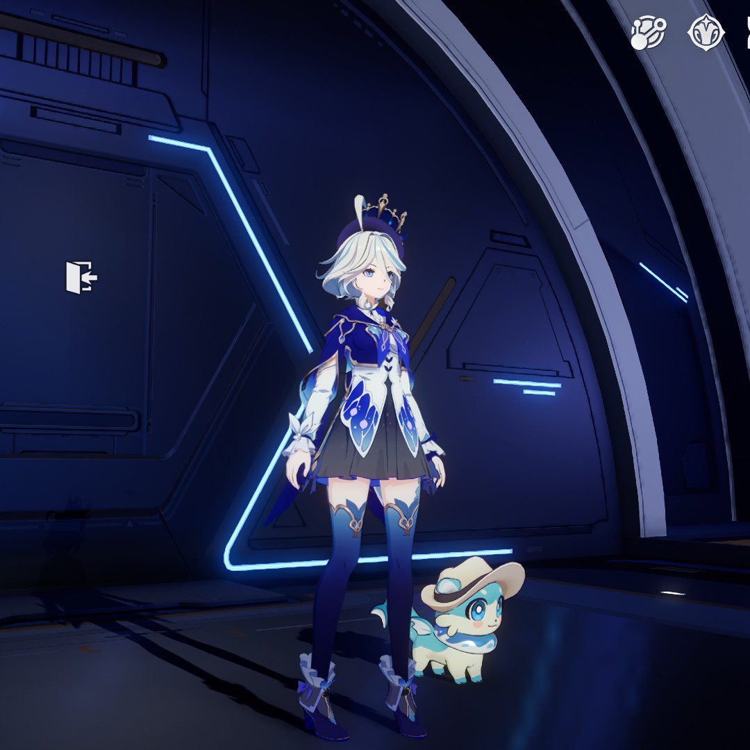 Firefly with Furina's style Mod for Honkai Star Rail | HSR Mods