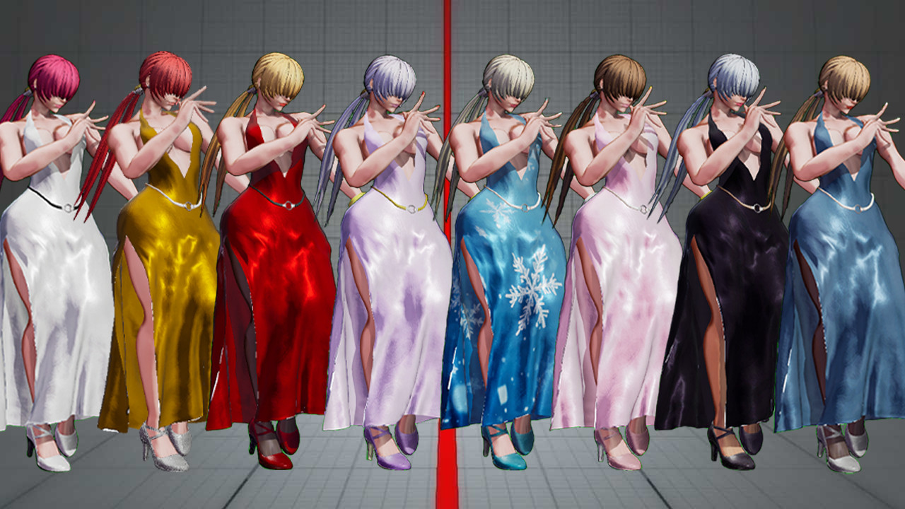 Shermie French Recolor Mod for The King of Fighters XV | KoFXV Mods