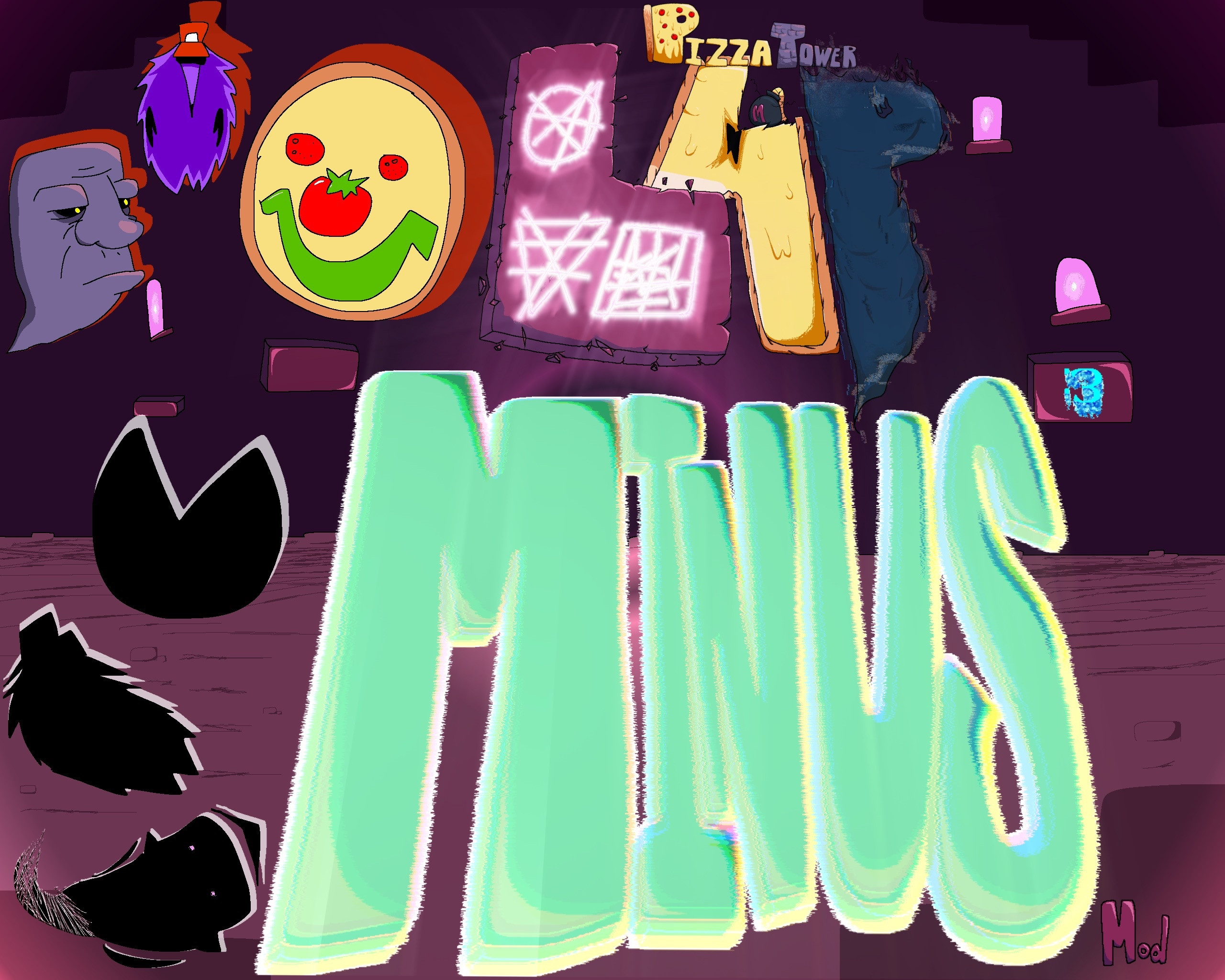 Lap Minus Mod Mod for Pizza Tower | PT Mods