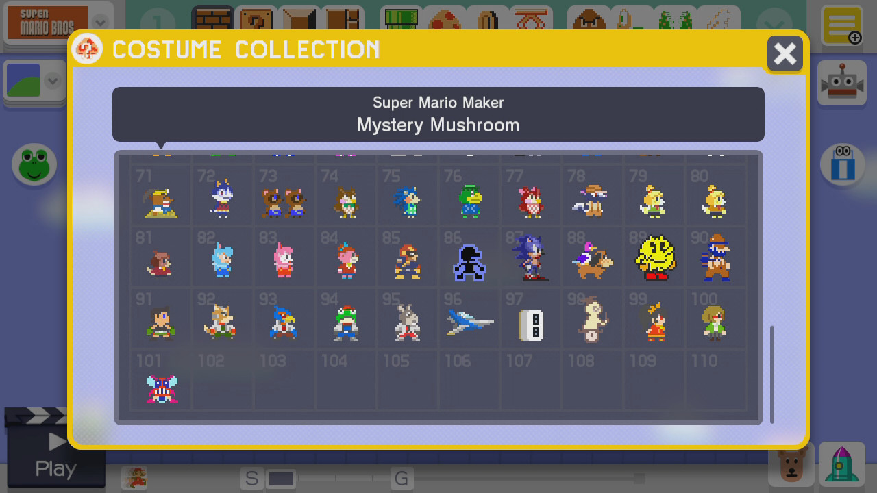 Unlock All Costumes Mod for Super Mario Maker | SMM Mods