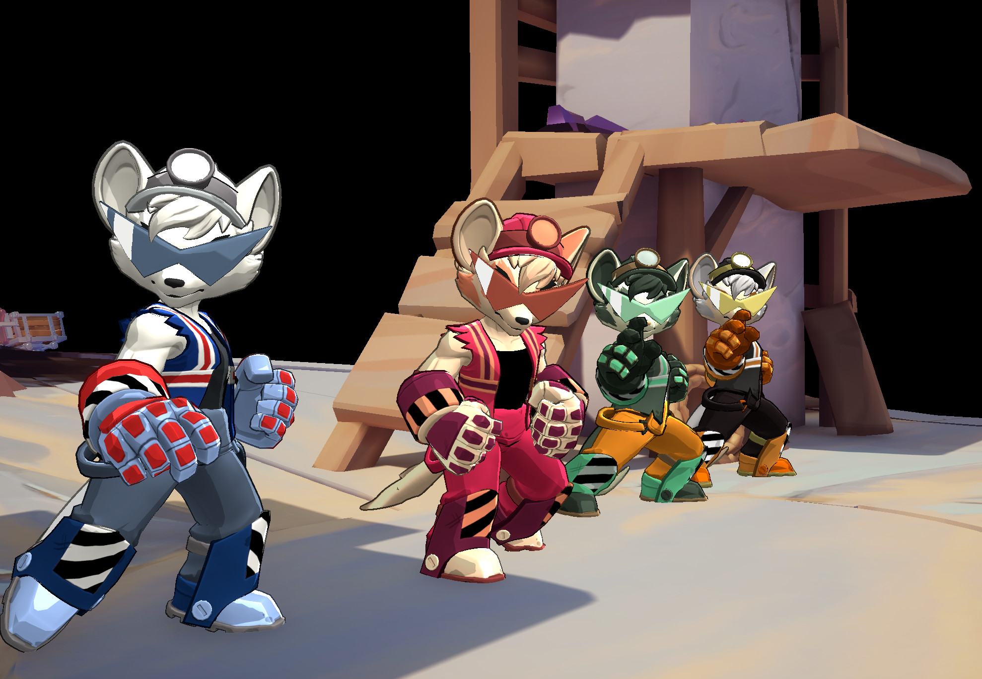 BadgerCo Recolors pack Mod for Rivals of Aether II | ROA2 Mods